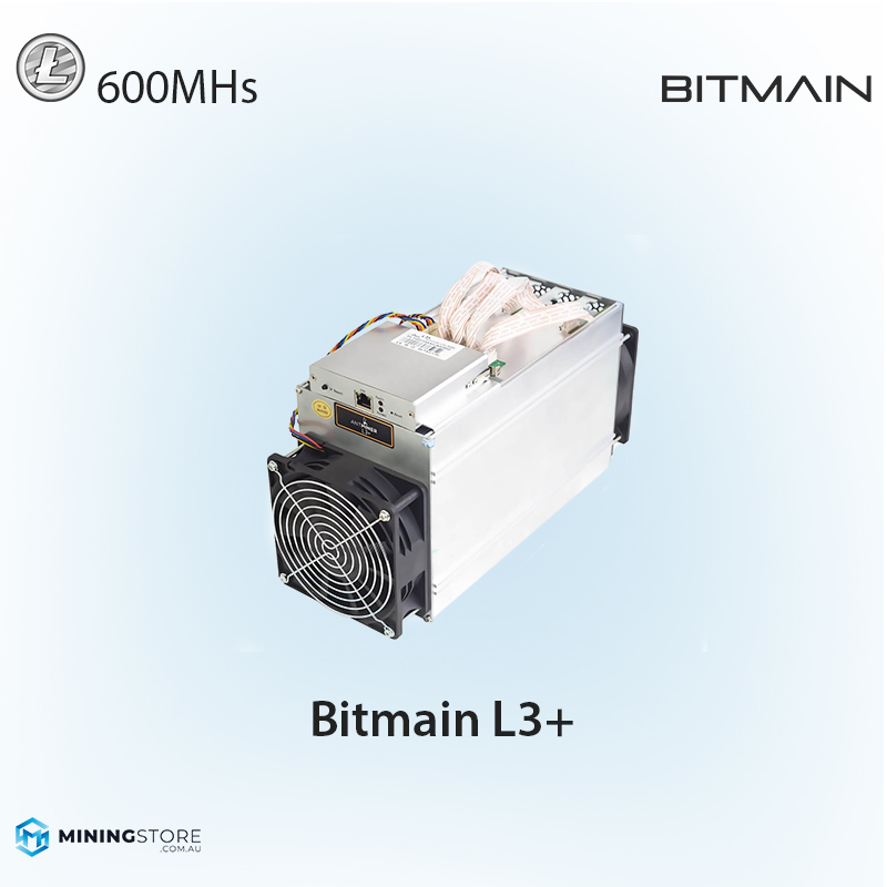 Bitmain Antminer L3+ (600Mh) | https://miningstore.com.au/