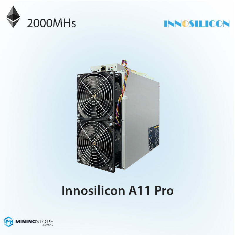 INNOSILICON A11 PRO 8GB ETH Miner (2000Mh/s) | https://miningstore.com.au/